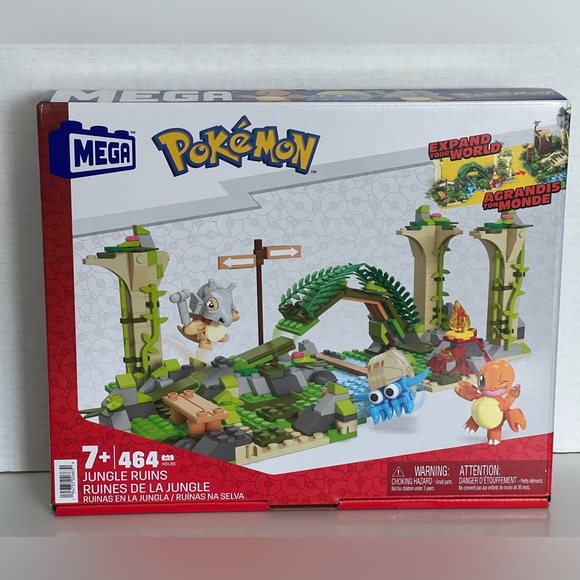 Mega Blocks | Toys | Mega Pokmon Jungle Ruins Hdl86 464pc New | Poshmark